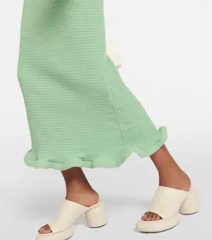 JIL SANDER Jersey Midi Dress