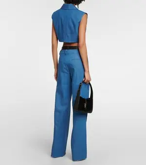 AYA MUSE Ule Low-rise Denim Pants