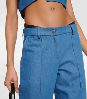 AYA MUSE Ule Low-rise Denim Pants