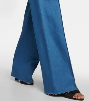 AYA MUSE Ule Low-rise Denim Pants