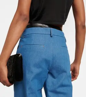 AYA MUSE Ule Low-rise Denim Pants