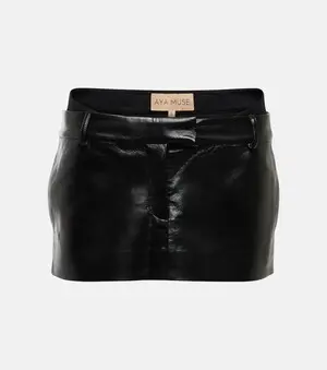Aya Muse Black Wash Bottoms For Women