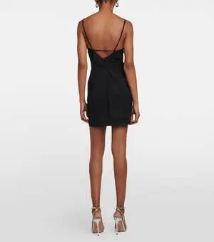 NENSI DOJAKA Frill-trimmed Mini Dress