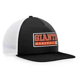 Majestic International San Francisco Giants Trucker Cap - Black