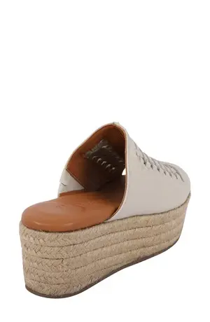 Gentle Souls By Kenneth Cole Silvana Woven Platform Slide Sandal