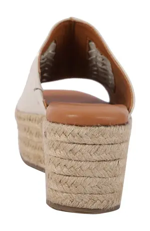 Gentle Souls By Kenneth Cole Silvana Woven Platform Slide Sandal