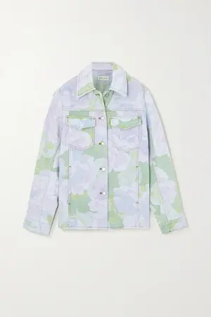 Dries Van Noten Floral-print Denim Jacket