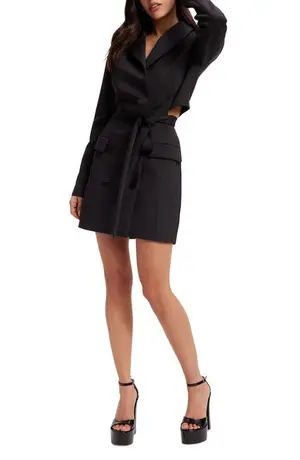 good american cut out dress Black Cutout Maxi Dress