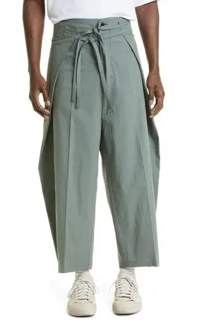 Craig Green Wrap Trousers In Green - 60% Off | Editorialist