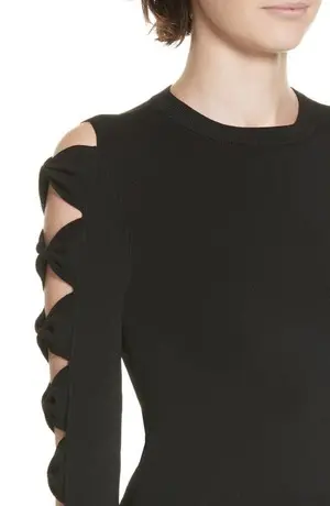 Ted Baker London Cutout Sleeve Pullover