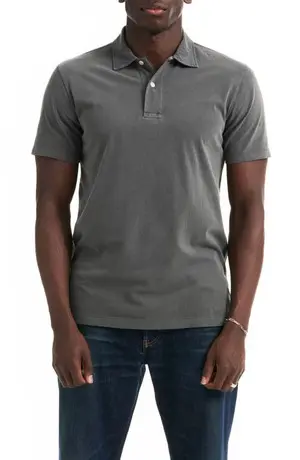 Buck Mason Sueded Cotton Polo