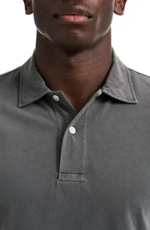 Buck Mason Sueded Cotton Polo