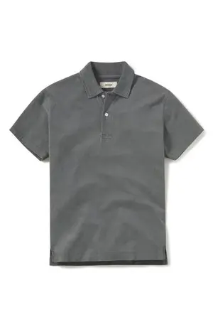 Buck Mason Sueded Cotton Polo