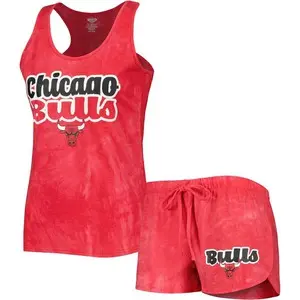 CONCEPTS SPORT Chicago Bulls Billboard Tank Top & Shorts Sleep Set - Red