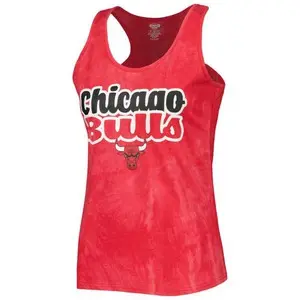 CONCEPTS SPORT Chicago Bulls Tie-dye Tank Top And Shorts Set