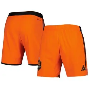 Adidas Houston Dynamo Fc 2023 Away Aeroready Authentic Shorts - Orange