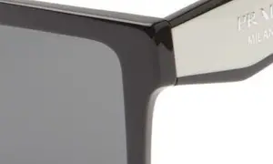 Prada 56mm Square Sunglasses - Black