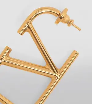 Valentino Garavani Vlogo Stud Earrings - Gold