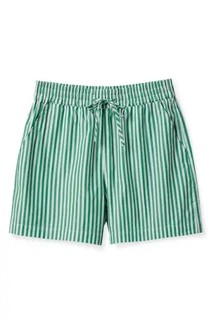 Brixton Sidney Colorblock Stripe Organic Cotton Shorts