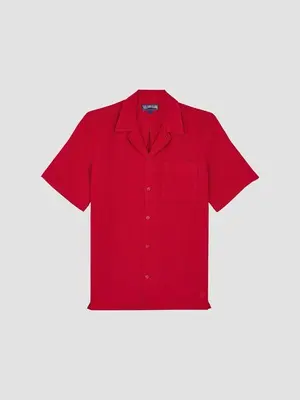 Vilebrequin Charli Linen Shirt - Red