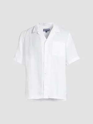 Vilebrequin Charli Linen Shirt - White