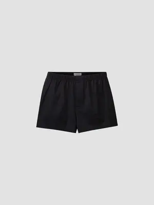 Stefano Ricci Solid Cotton Boxer Shorts