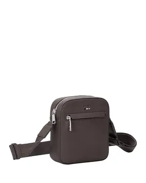 BOSS Ray Reporter Bag Dark Brown