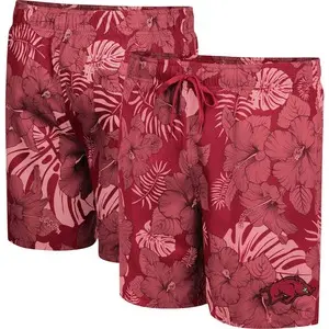 COLOSSEUM Arkansas Razorbacks Swim Shorts