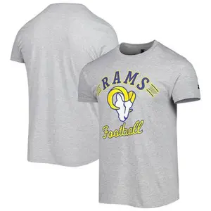 STARTER Heathered Los Angeles Rams Prime Time T-shirt - Gray