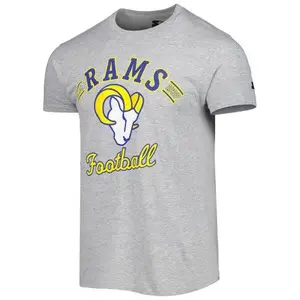 STARTER Heathered Los Angeles Rams Prime Time T-shirt