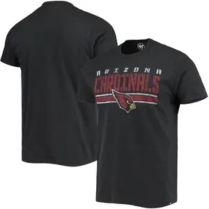 '47 Arizona Cardinals Team Stripe T-shirt - Black