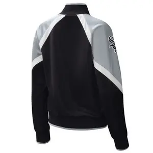 STARTER Chicago White Sox Touchdown Raglan Full-zip Track Jacket
