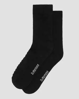 Dr. Martens Double Doc Crew Socks - Black