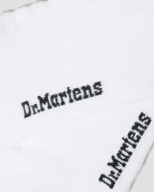 Dr. Martens Double Doc Cotton Blend Crew Socks - White