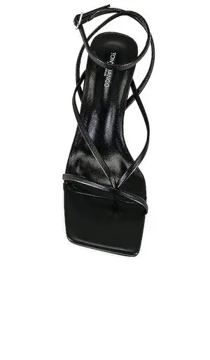 TONY BIANCO Avi Sandal - Black Nappa