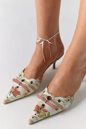 Jeffrey Campbell Bow Detailing Mules Clogs For Women