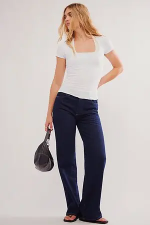 Square Neck T-shirts For Women