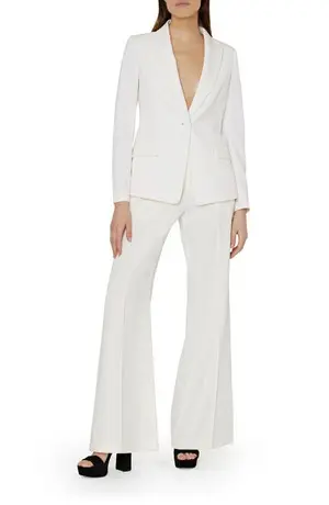 MILLY Avery Cady Blazer - Ecru