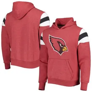 '47 Heathered Arizona S Premier Nico Pullover Hoodie - Cardinal