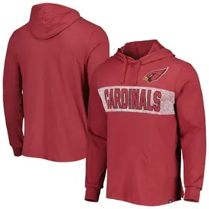 '47 Arizona S Field Franklin Hooded Long Sleeve T-shirt - Cardinal
