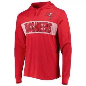 '47 Tampa Bay Buccaneers Field Franklin Hooded Long Sleeve T-shirt