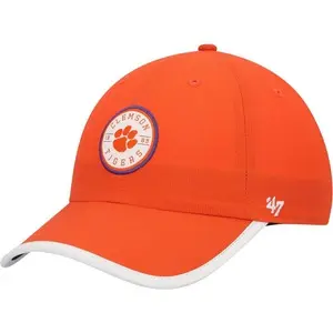 '47 Clemson Tigers Microburst Clean Up Adjustable Hat - Orange