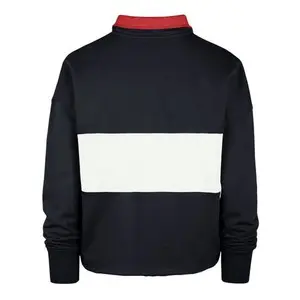 '47 St. Louis Cardinals Remi Quarter-zip Cropped Top