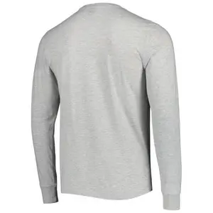 '47 Heathered New Orleans Saints Dozer Franklin Long Sleeve T-shirt