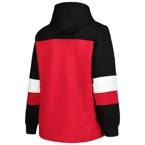 Profile Oklahoma Sooners Color-block Pullover Hoodie
