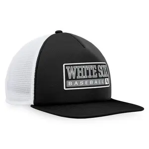 Majestic International White Chicago White Sox Foam Trucker Snapback Hat