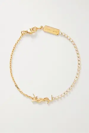 Saint Laurent Cassandre Bracelet - Gold