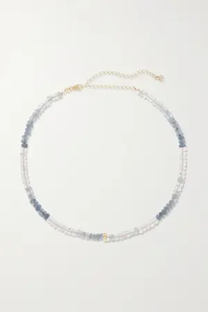 SYDNEY EVAN 14-karat Diamond And Sapphire Choker - Gold