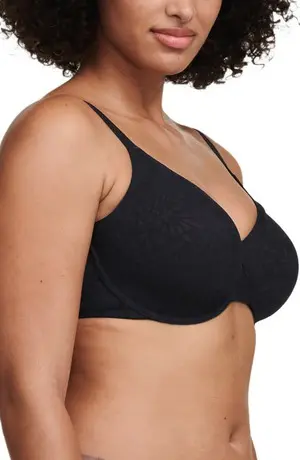 Chantelle Comfort Chic Underwire Full Coverage Bra - Black-11