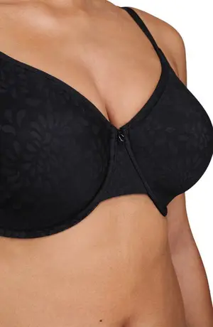 Chantelle Comfort Chic Underwire Full Coverage Bra - Black-11